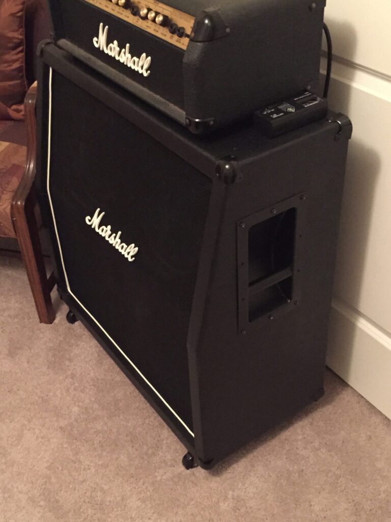 How to build a Marshall speaker cabinet replica 1960a 4x12 - DIY pictures!